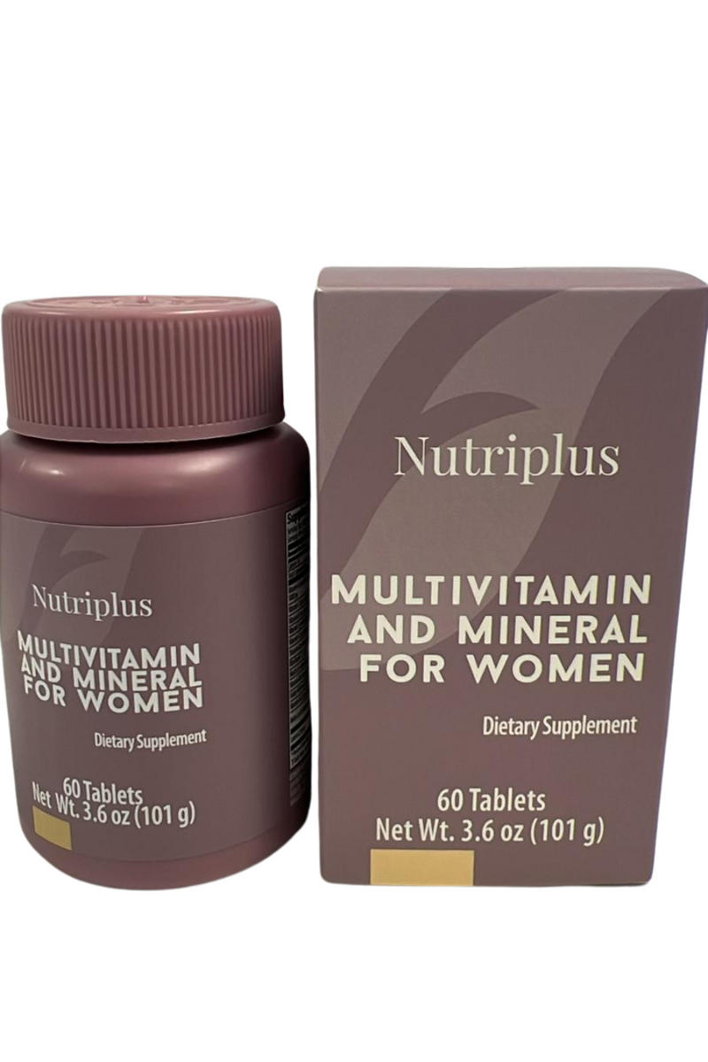 Nutriplus Multivitamin and Mineral for Women - 60 Tablets – Siluet by Susi